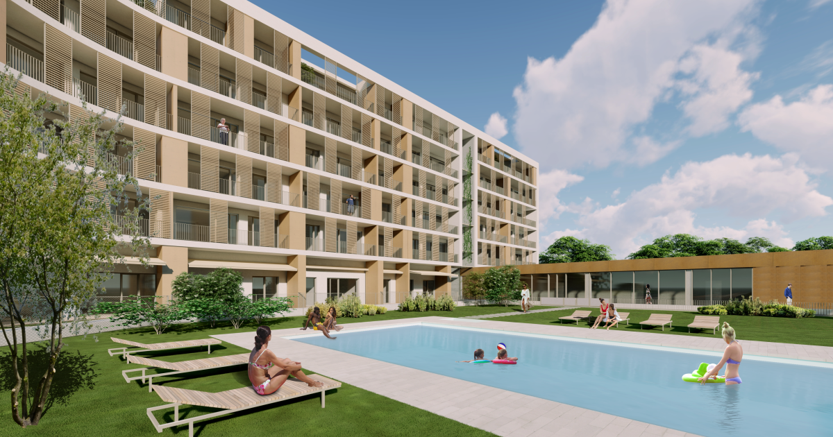 Nový 3-izbový byt B16 Blue Wave Riverside Piešťany